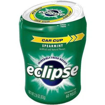 Eclipse Spearmint Sugarfree Gum | Corked Redondo