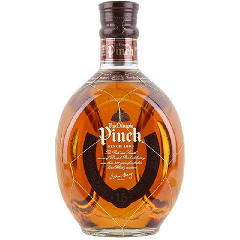 The Dimple Pinch Fine Original Deluxe Blended Scotch Whisky 15 Year