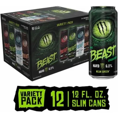 The Beast Unleashed Monster Flavored Hard Beverage Variety | Golden ...